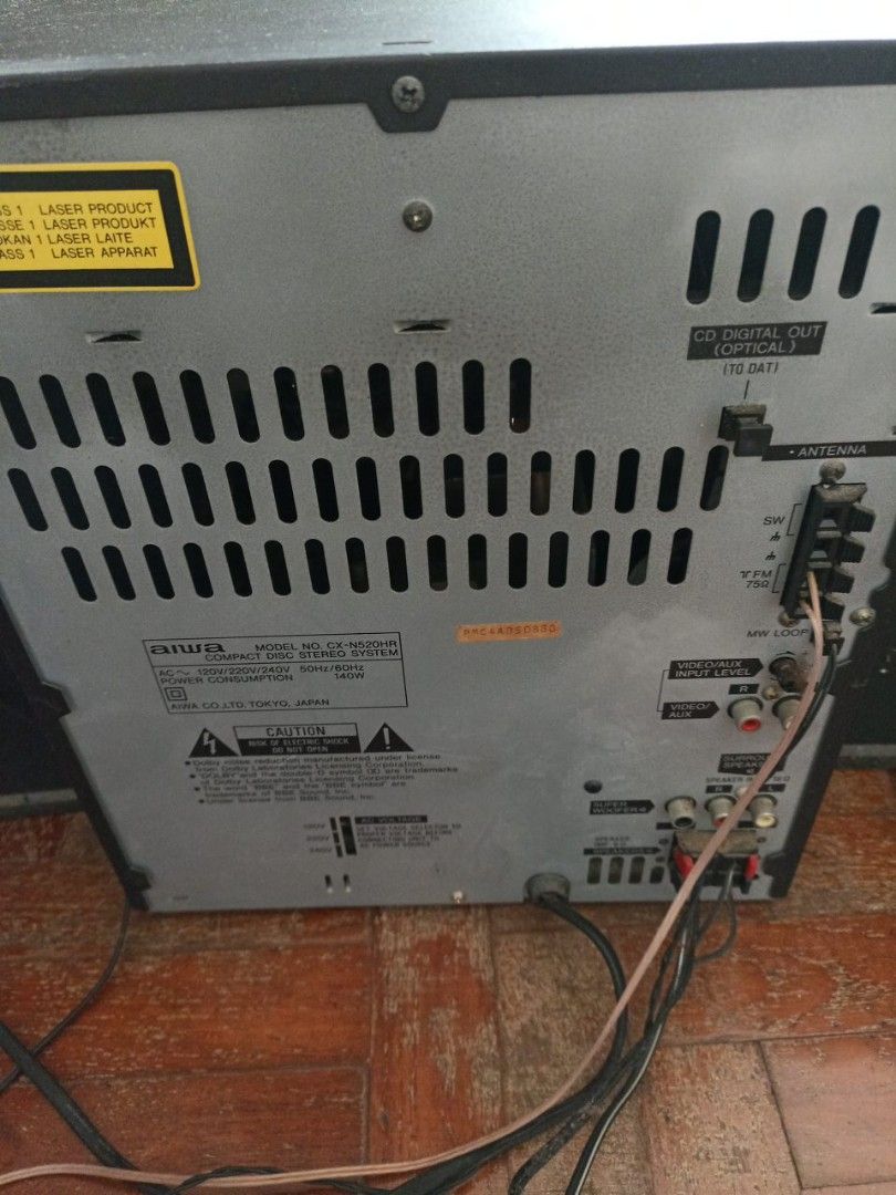 Aiwa NSX-520 Mini Compo Hifi Radio, Audio, Soundbars, Speakers ...