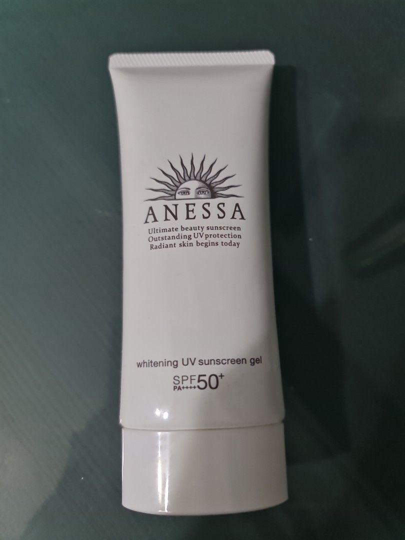 Anessa whitening UV sunscreen gel SPF 50+, Beauty & Personal Care, Face ...