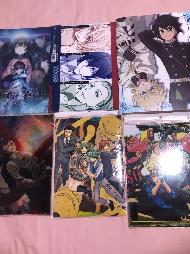 Anime files : seraph of the end,one piece,classroom assasination,tokyo ...