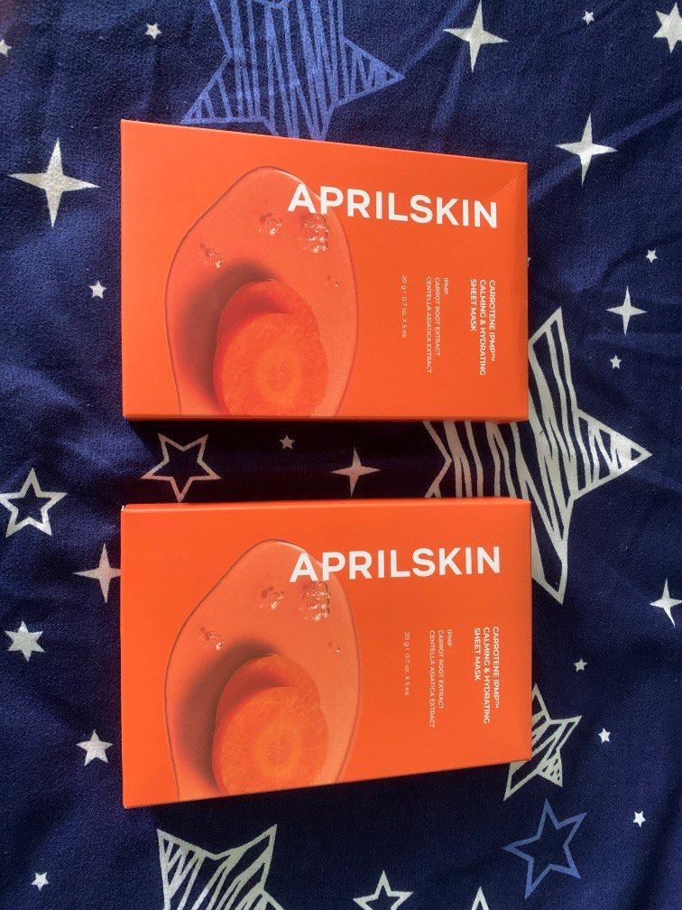 Aprilskin Carrotene IPMP Calming & Hydrating Sheet Mask, Beauty ...
