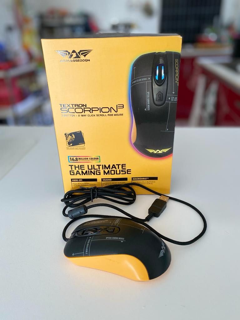 Armaggeddon Textron Scorpion 3 Computer Mouse Tetikus Wired Mouse ...