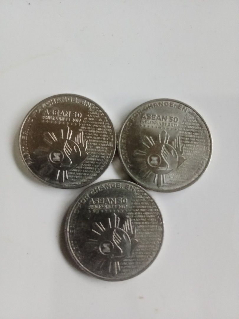 ASEAN 50 commemorative coins, Hobbies & Toys, Memorabilia ...