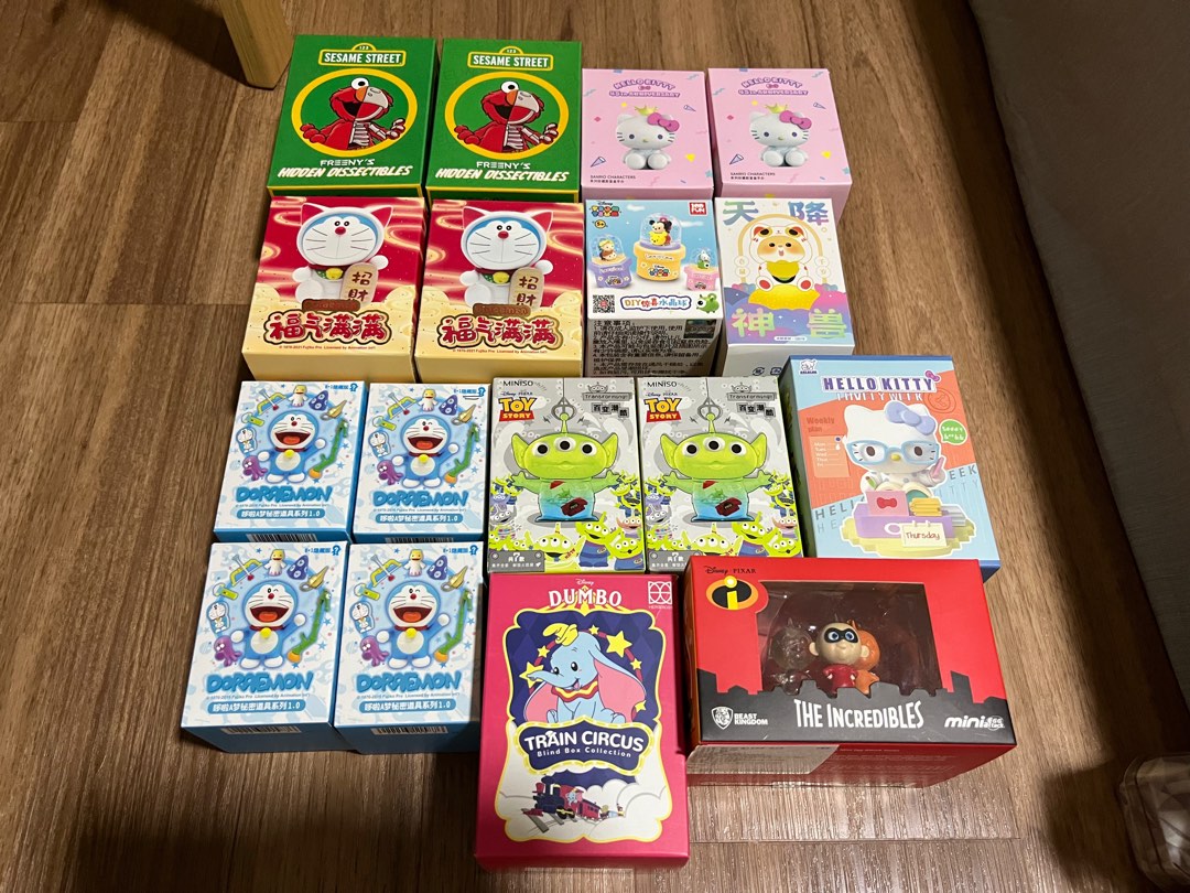 Assorted Blindbox, Hobbies & Toys, Toys & Games on Carousell