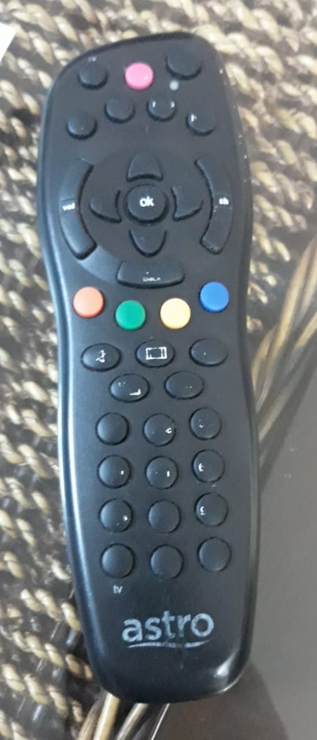 ASTRO Remote Control, TV & Home Appliances, TV & Entertainment, TV ...