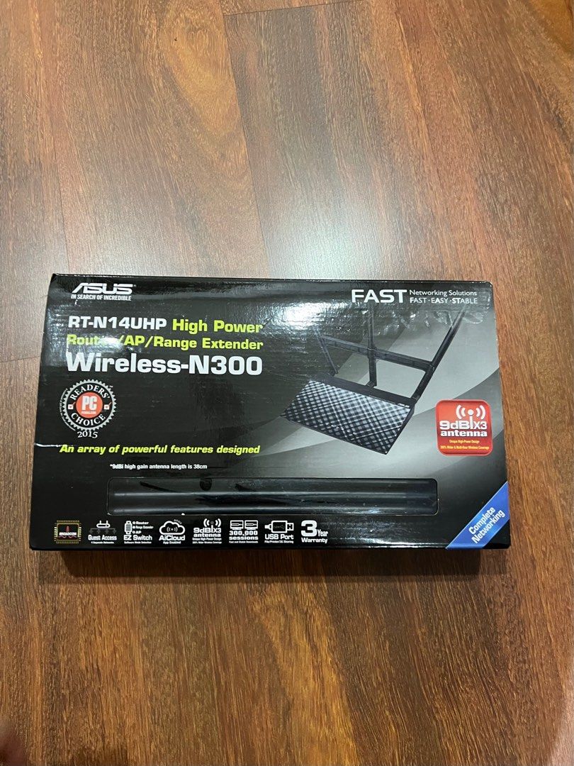 ASUS Router RT-N14UHP, Computers & Tech, Parts & Accessories ...