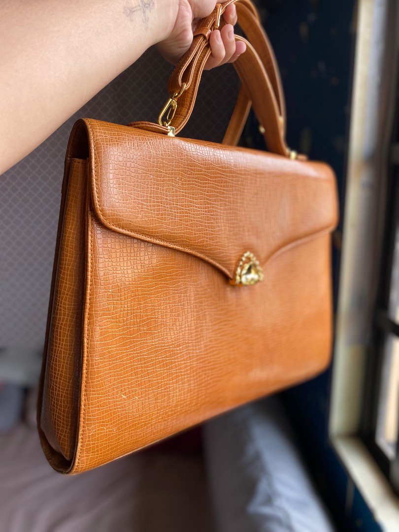 Authentic UNGARO office bag, Luxury, Bags & Wallets on Carousell