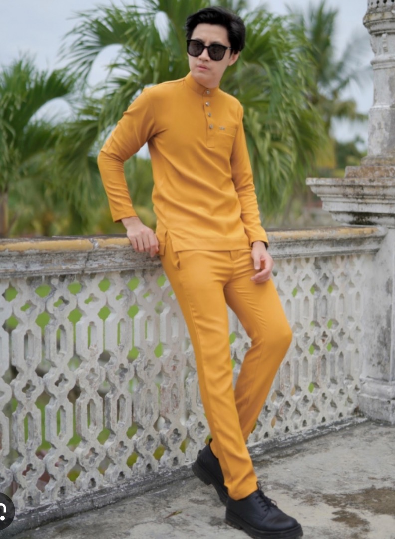 Baju Melayu Zefiks, Men's Fashion, Muslim Wear, Baju Melayu on Carousell