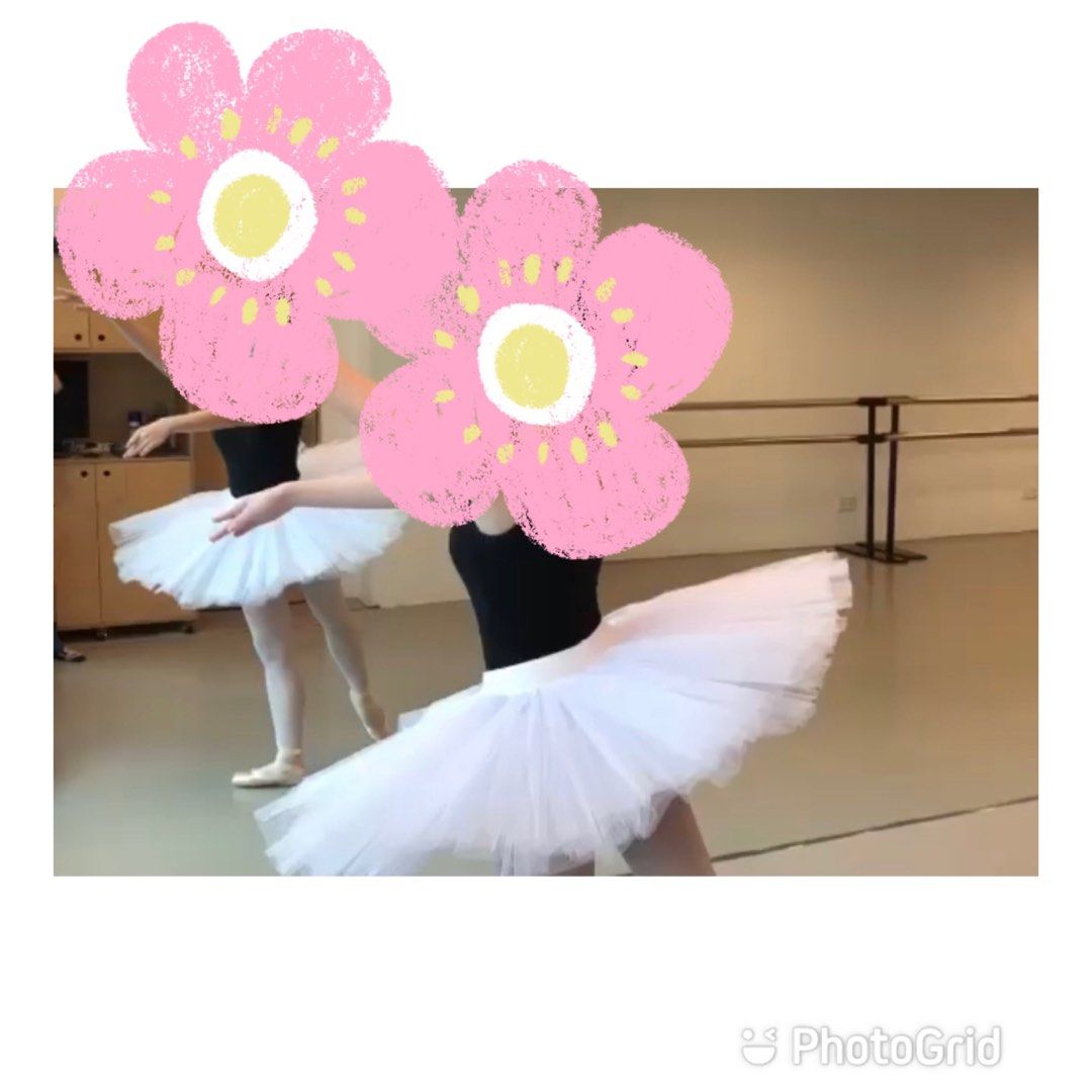 Ballet practice tutu white, Women's Fashion, Bottoms, Skirts on Carousell