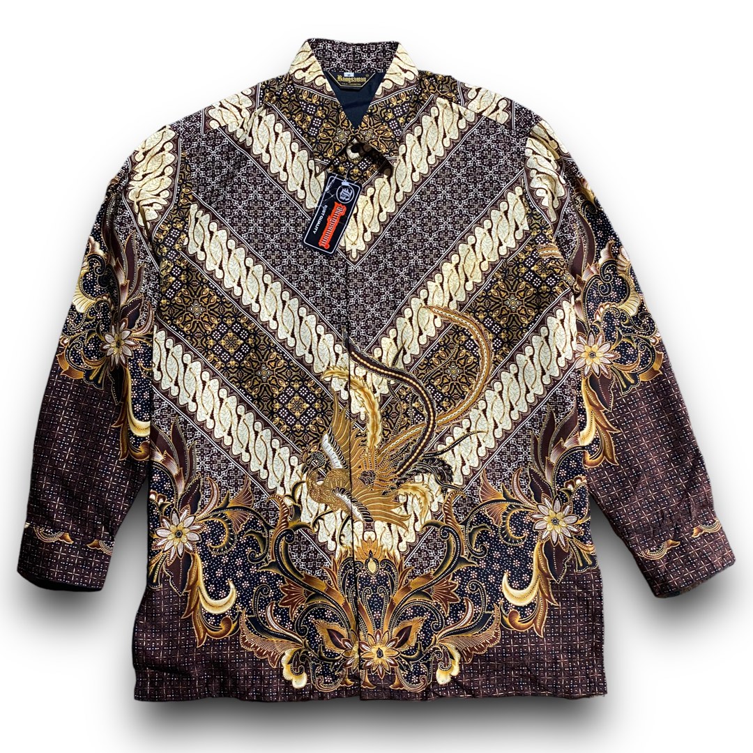Bangsawan Solo Batik, Fesyen Pria, Pakaian , Atasan di Carousell