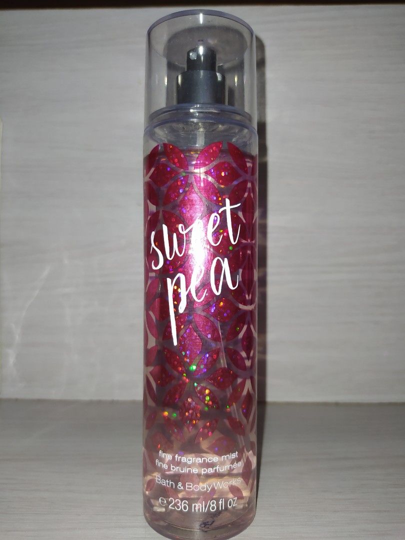 Bath & Body Works Sweet Pea Fine Fragrance Mist, Beauty & Personal Care, Fragrance & Deodorants ...