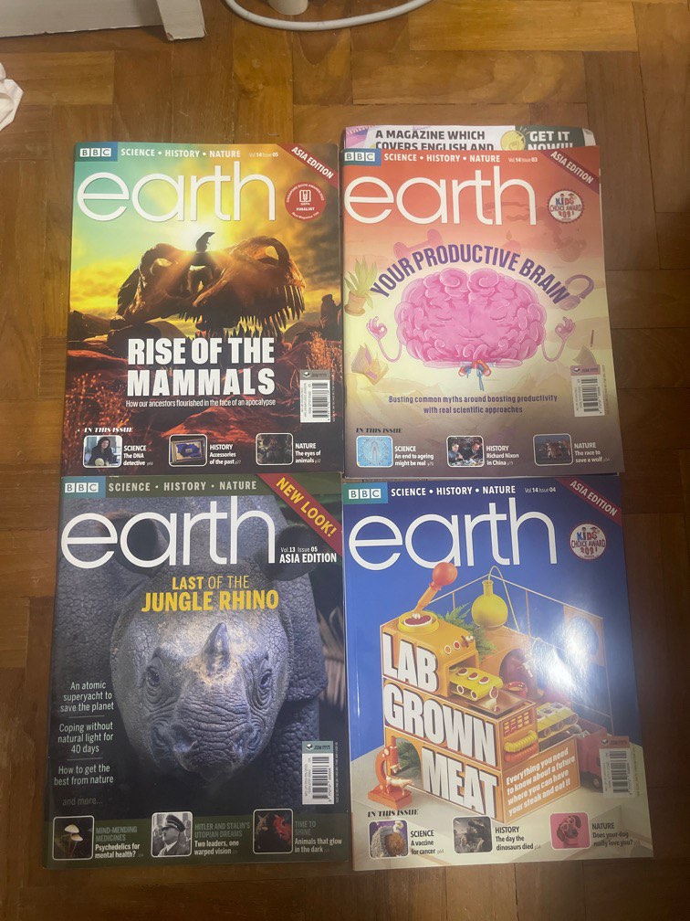 bbc earth magazines, Hobbies & Toys, Books & Magazines, Magazines on ...