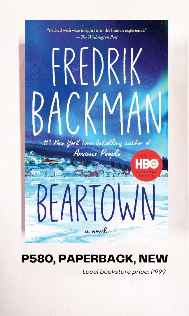 Beartown by Fredrik Backman, Hobbies & Toys, Books & Magazines, Fiction ...
