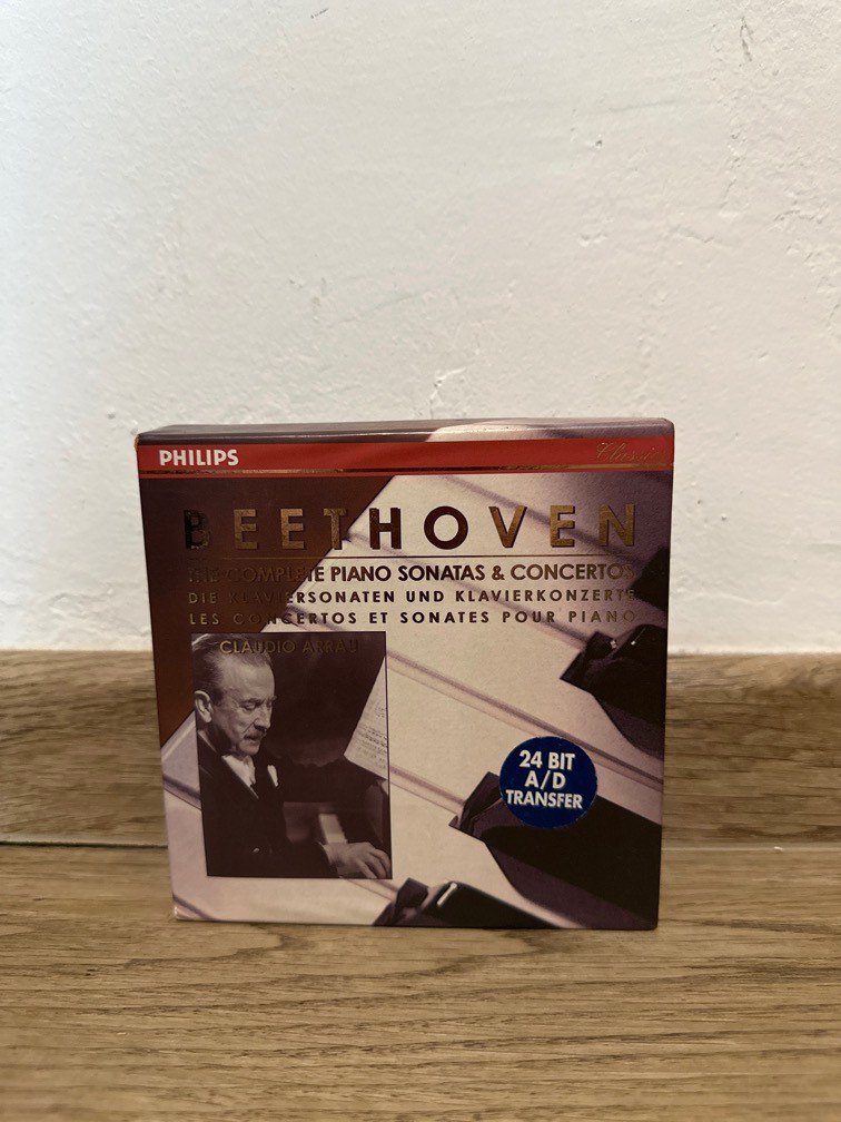 Beethoven by Arrau (Box set, 14 CDs), Hobbies & Toys, Music & Media ...
