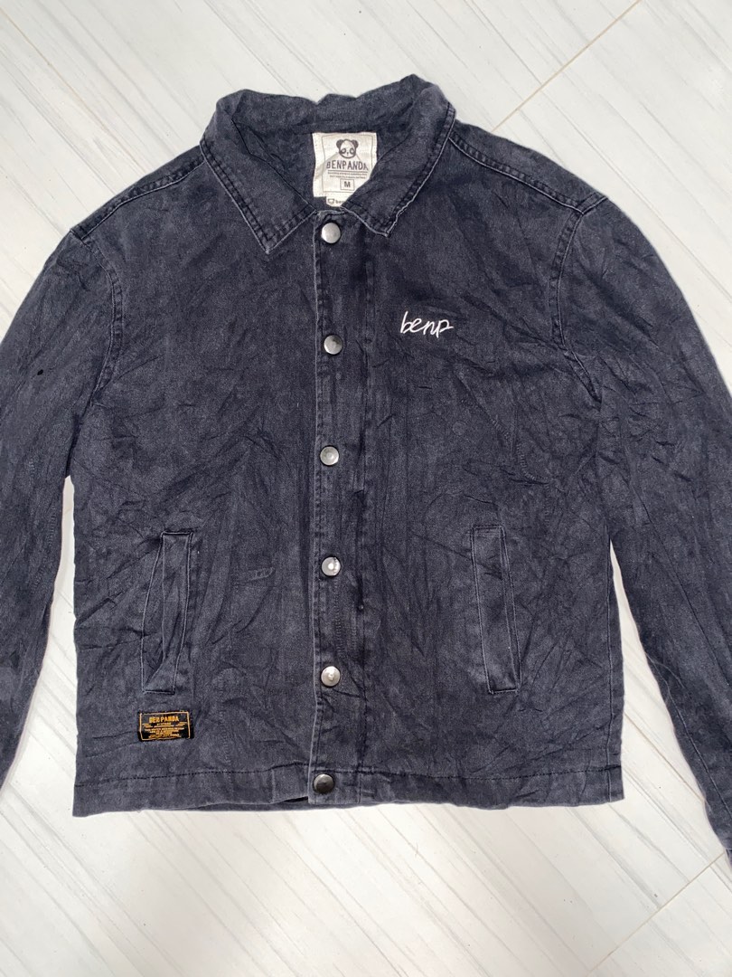 BEN PANDA Denim Jacket, Women's Fashion, Coats, Jackets and Outerwear ...