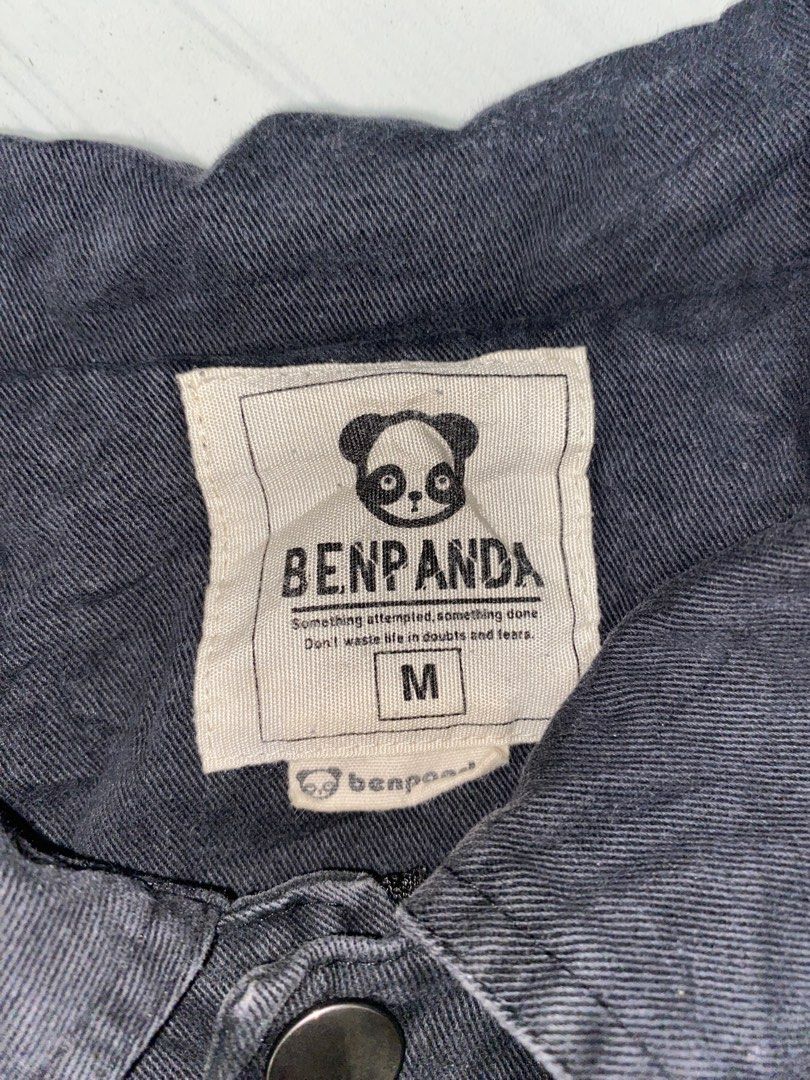 BEN PANDA Denim Jacket, Women's Fashion, Coats, Jackets and Outerwear ...