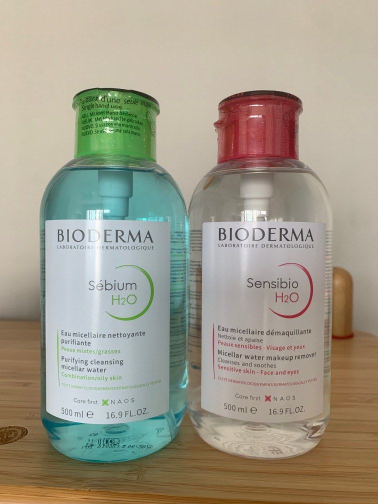 Bioderma makeup remover cleansing 500ml, Beauty & Personal Care, Face ...