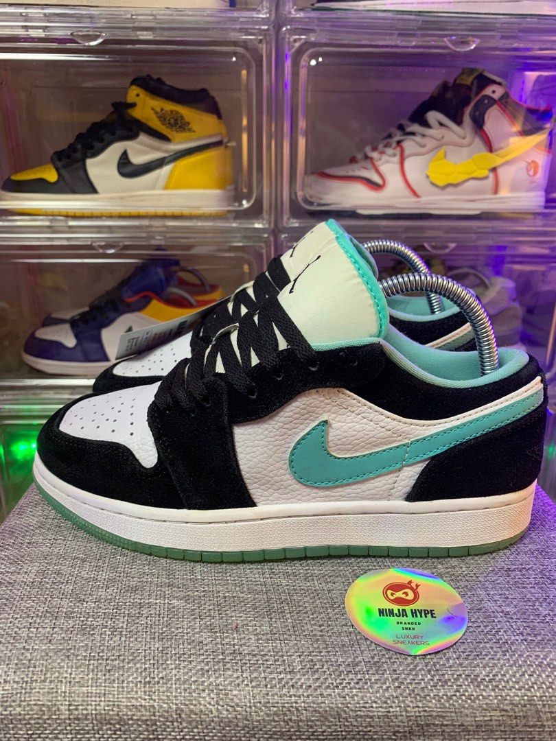 BISA COD / REKBER, AIR JORDAN 1 LOW ISLAND GREEN , AIR JORDAN 1 LOW ...