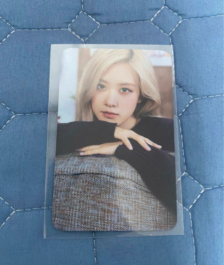 blackpink bptg rose特典, 興趣及遊戲, 收藏品及紀念品, 韓流 - Carousell
