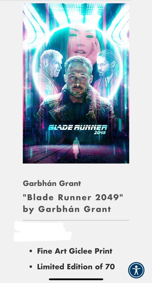 "Blade Runner 2049" original poster, Hobbies & Toys, Memorabilia ...