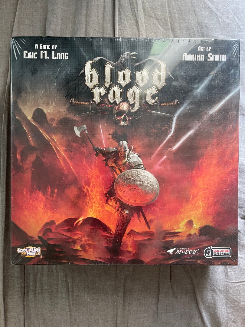Blood Rage Board Game, Hobbies & Toys, Toys & Games on Carousell