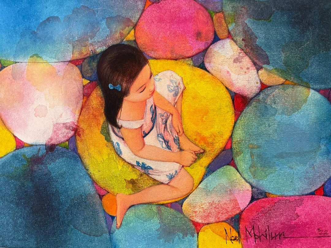 Blue Ribbon - Noel Mahilum, Hobbies & Toys, Stationary & Craft, Art ...