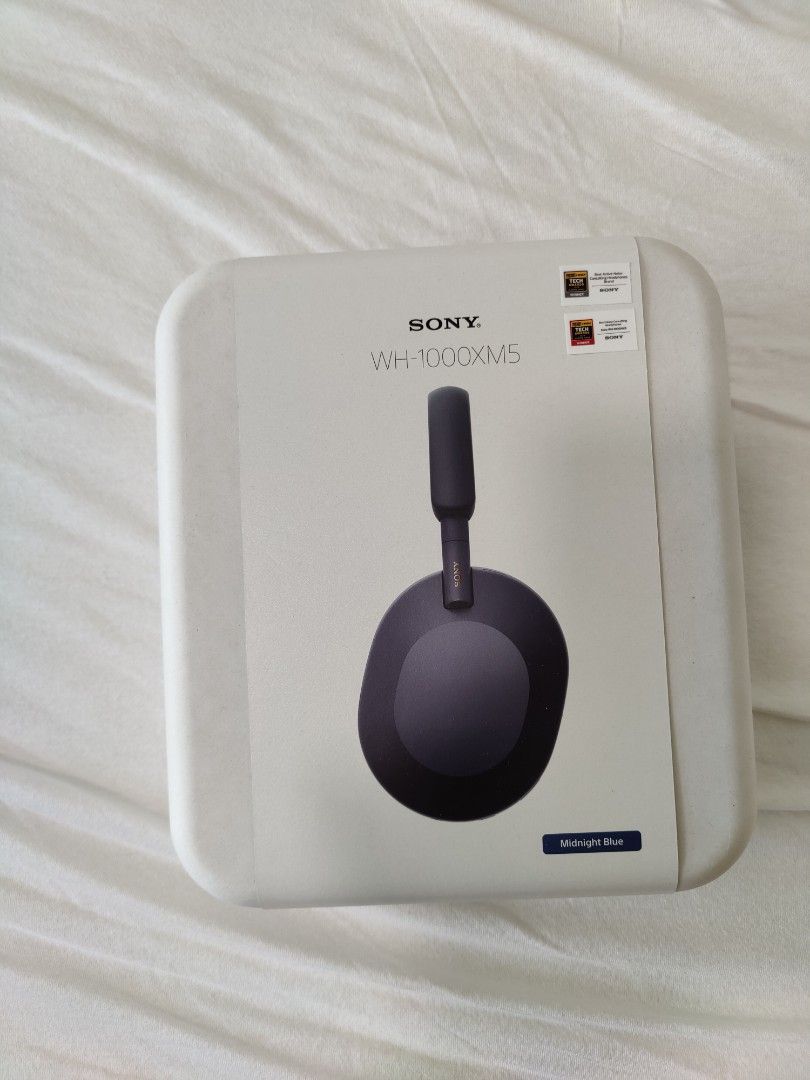 Bn Sony WH-1000XM5 midnight blue xm5, Audio, Headphones & Headsets on ...