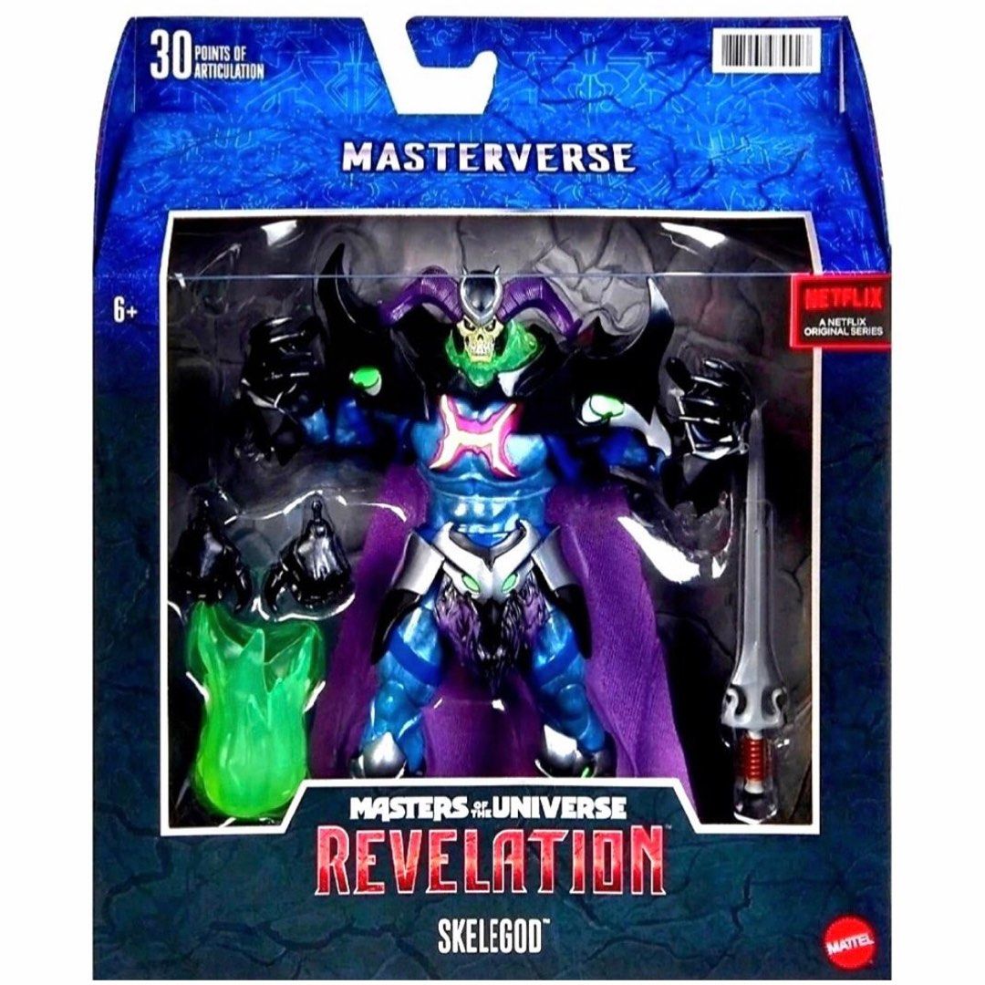 BNIB Mattel Masters Of The Universe He-Man Revelation Skelegod, Andra ...