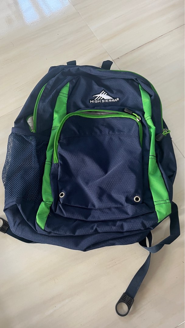 Brand new high sierra backpack blue green, Men's Fashion, Bags ...