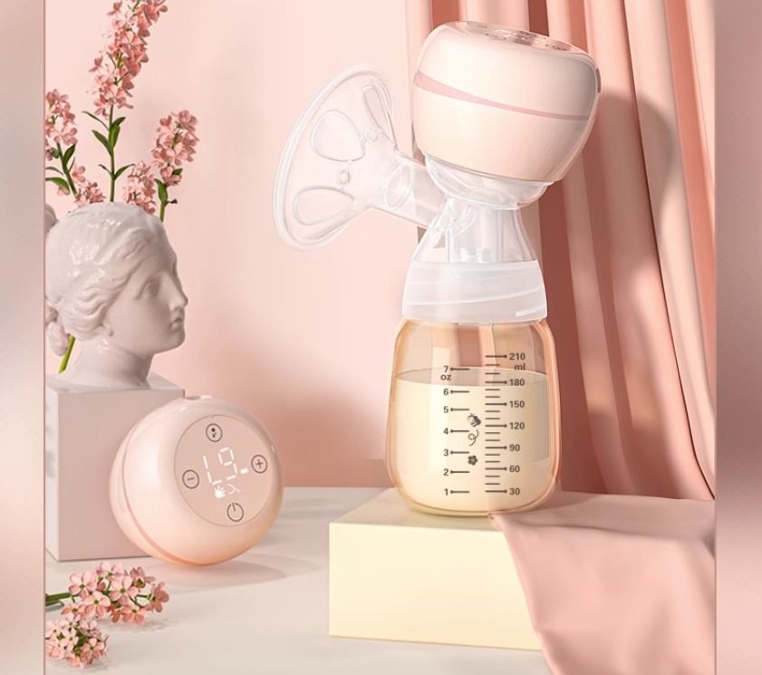 Breast pump 5 modes 45 levels integrated electric automatic milk ...