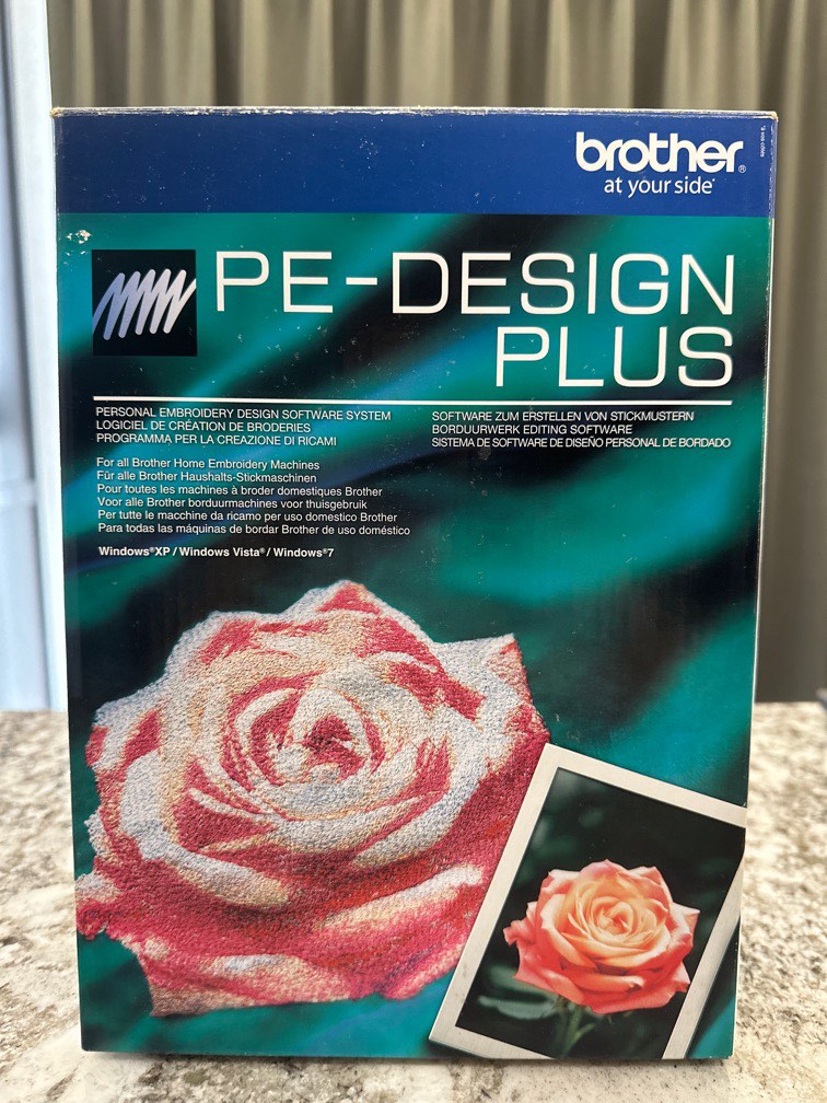 Brother PE Design Plus - Embroidery Digitizing Lettering Software, Hobbies & Toys, Stationery ...