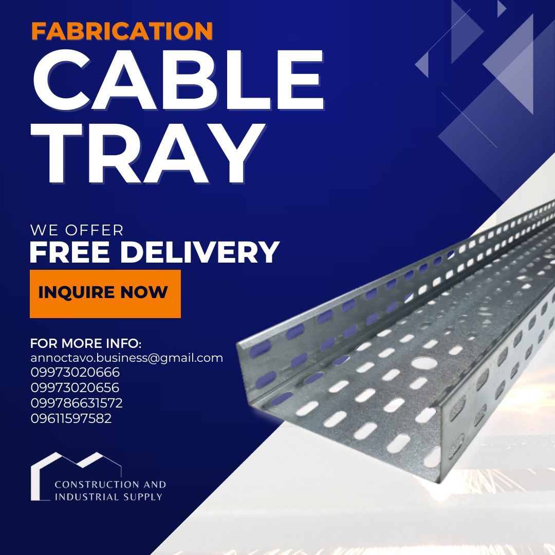 Cable Tray | Cable Management | Cable Tray Fabrication | Electrical ...
