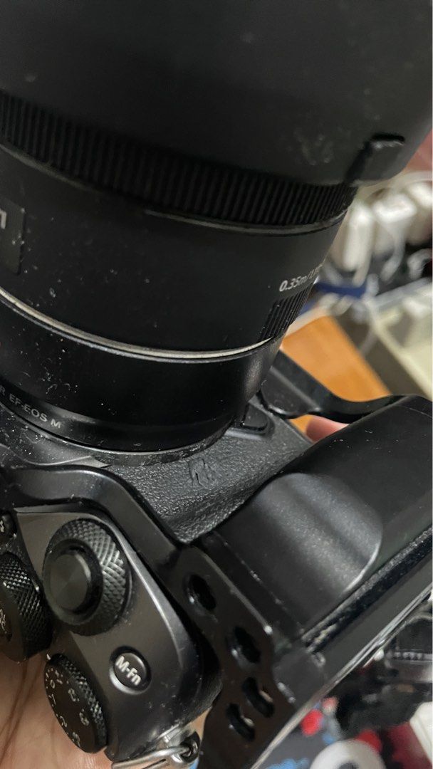 Canon M5 with Lens and freebies complete, Photography, Cameras on Carousell