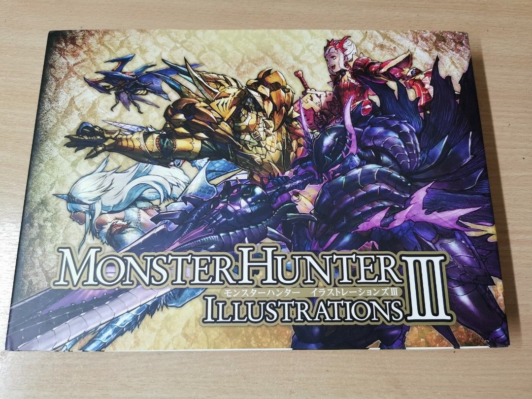 Capcom Monster Hunter Illustrations 3 Artbook, Hobbies & Toys, Books & Magazines, Comics & Manga ...