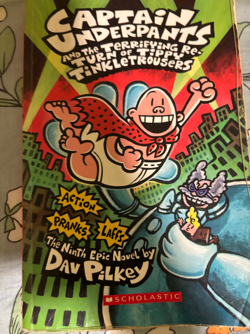 Captain Underpants, Hobbies & Toys, Books & Magazines, Comics & Manga ...