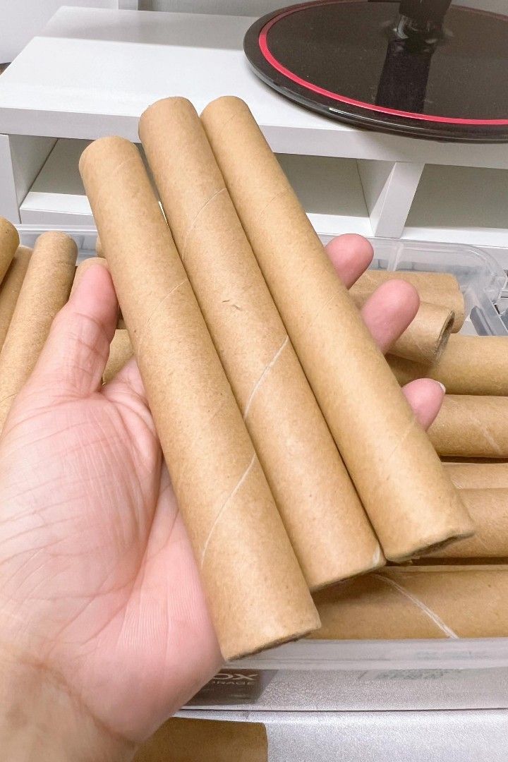 Cardboard Tube Paper Roll Paper Core Tube, Hobbies & Toys, Stationary ...