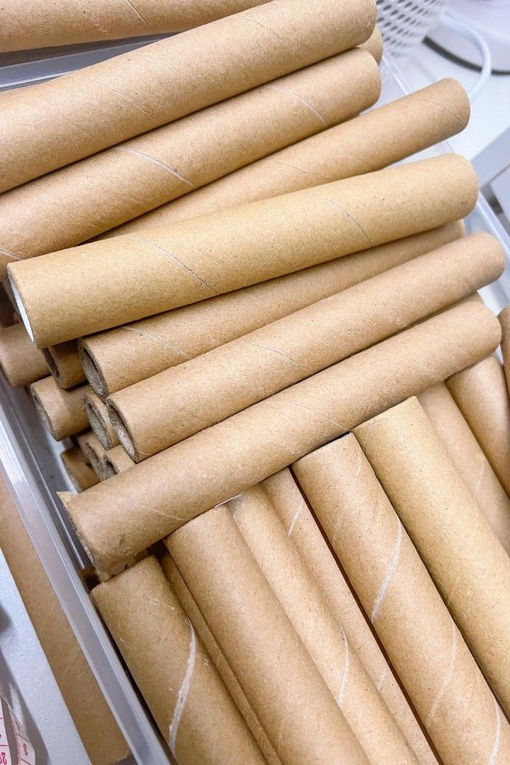 Cardboard Tube Paper Roll Paper Core Tube, Hobbies & Toys, Stationary ...