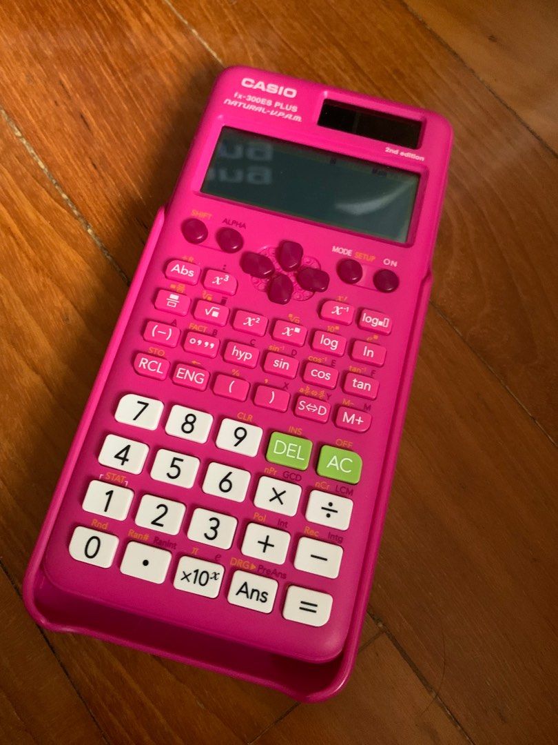 FREE normal postage Casio scientific Calculator Pink, Hobbies & Toys ...