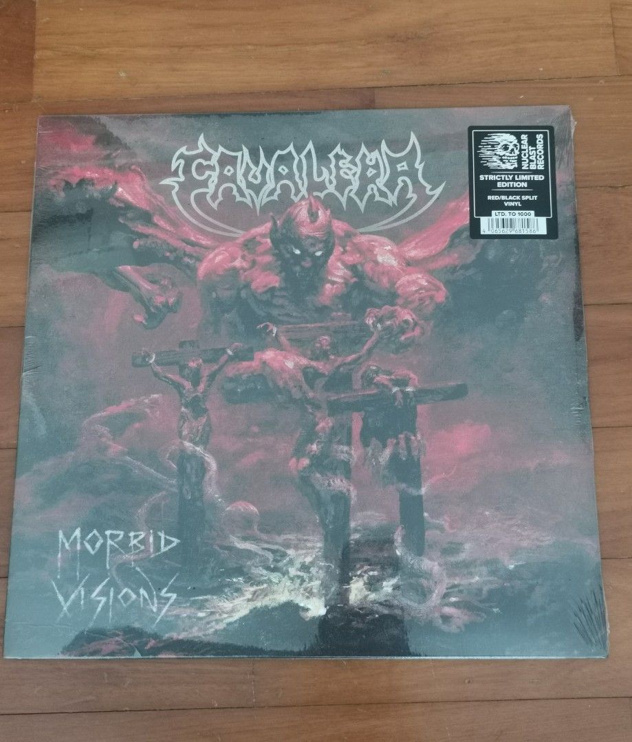 Cavalera - Morbid Visions Vinyl LP Record, Hobbies & Toys, Music & Media, Vinyls on Carousell