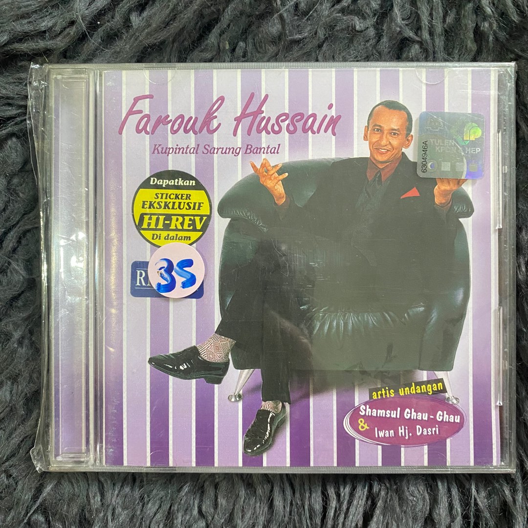 CD FAROUK HUSSAIN Kupintal Sarung Bantal, Hobbies & Toys, Music & Media, CDs & DVDs on Carousell