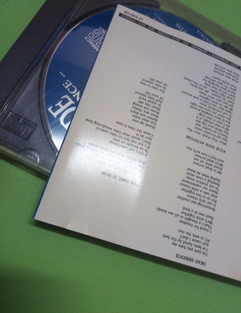 CD SIDE BY SIDE : YOU'RE ONLY YOUNG ONCE... SO DO IT RIGHT ALBUM (1992 ...