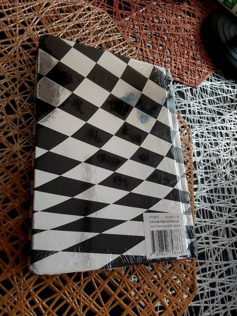 CHECKERBOARD Notebook Limited Edition, Hobbies & Toys, Stationery ...