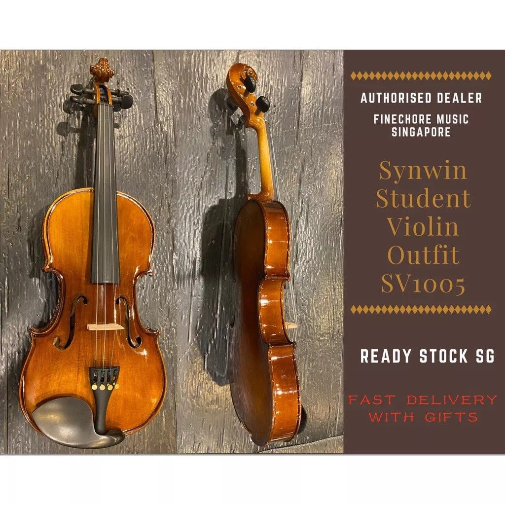 Clearance Stock - New Synwin brand SV1005 violin, premium model for ...