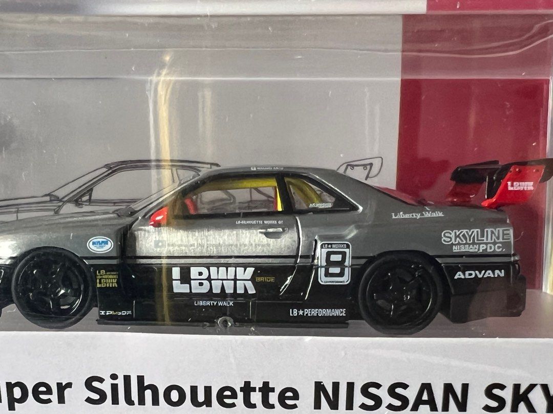CM Model (Chase) 1:64 Nissan Skyline GT-R R34 ER34 LBWK - MINI GT ...
