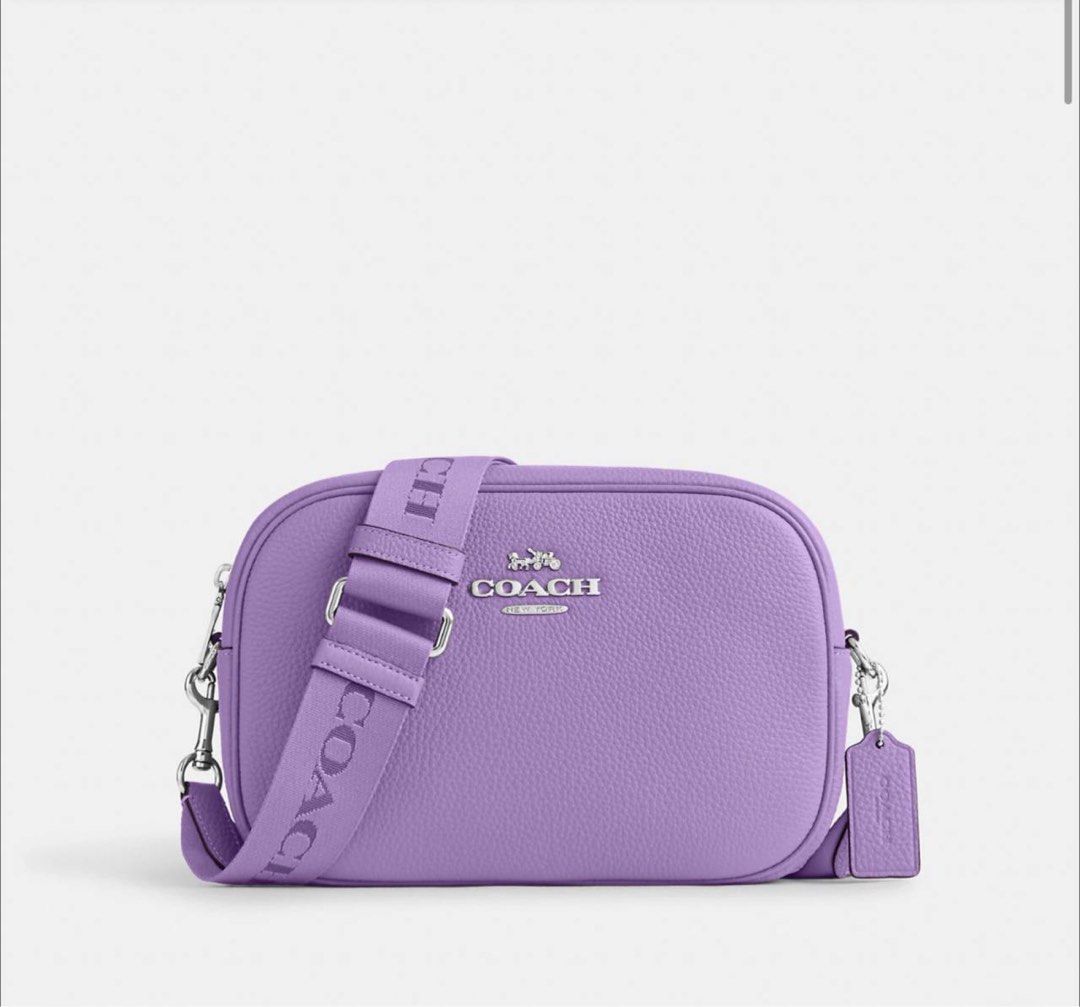 Coach Jamie Camera Bag in Iris/Silver, Luxury, Bags & Wallets on Carousell