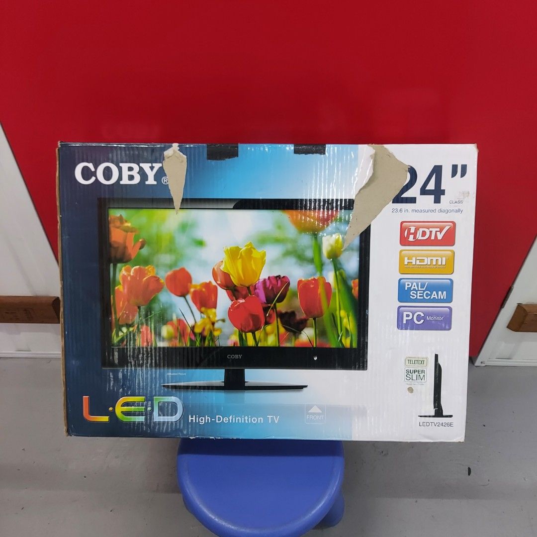 COBY 24 INCH LED TV WITH HDMI CONNECTION., TV & Home Appliances, TV ...