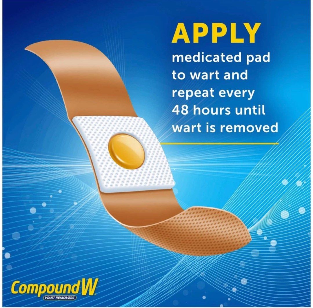 Compound W One Step Pads | Salicylic Acid Wart Remover (14 medicated ...