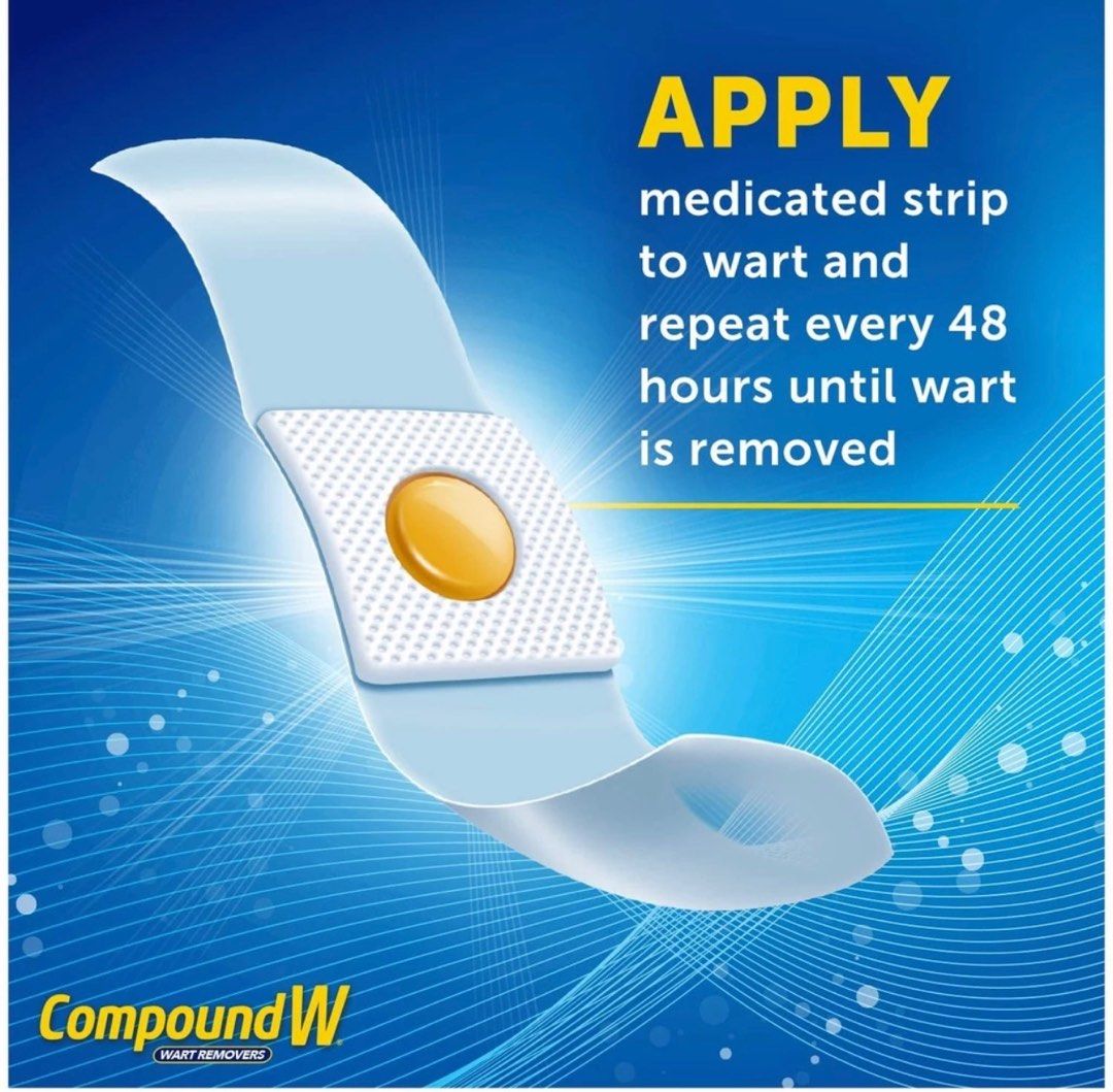 Compound W One Step Pads | Salicylic Acid Wart Remover (14 medicated ...