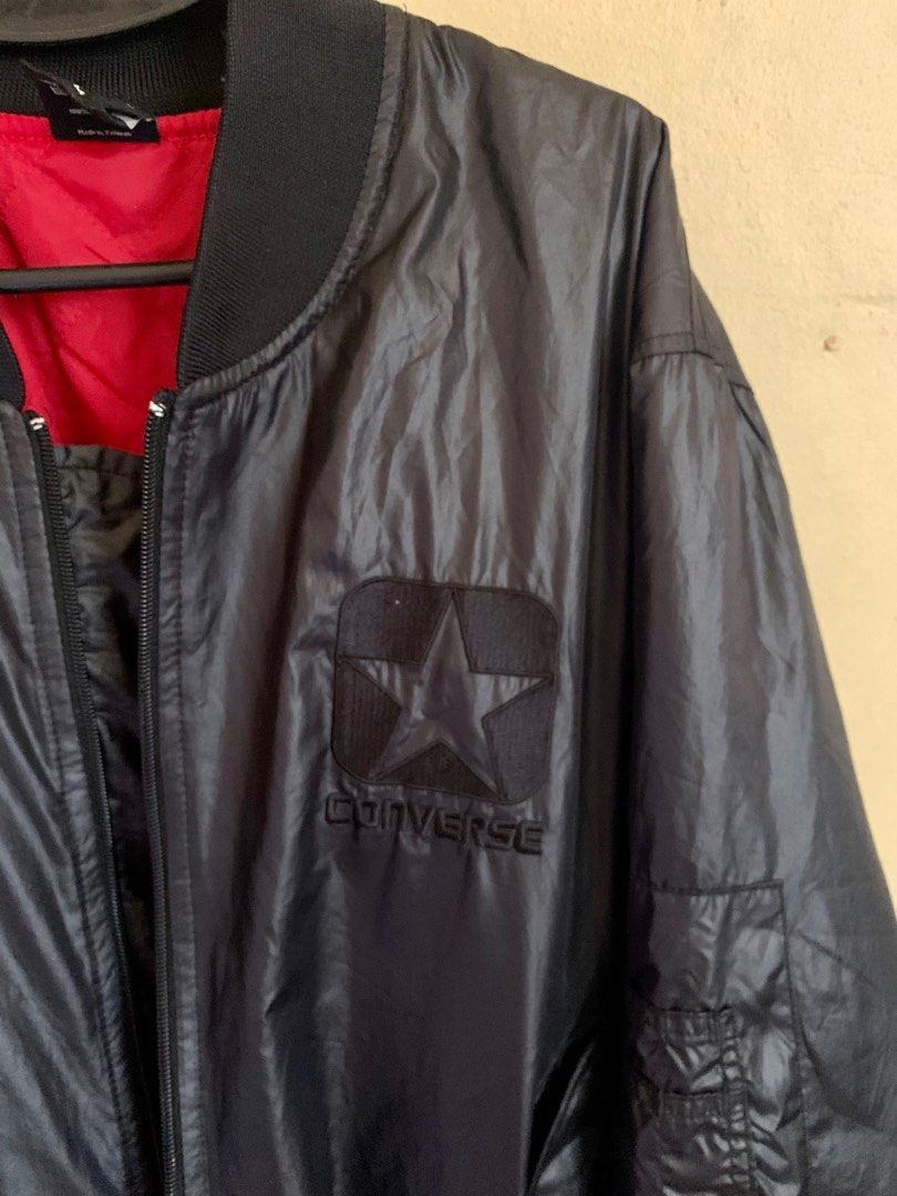 Converse Jacket, Women's Fashion, Coats, Jackets and Outerwear on Carousell