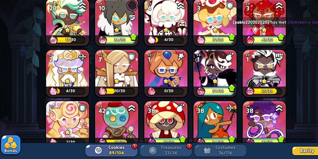 Cookie Run Kingdom account, Video Gaming, Video Games, Others on Carousell