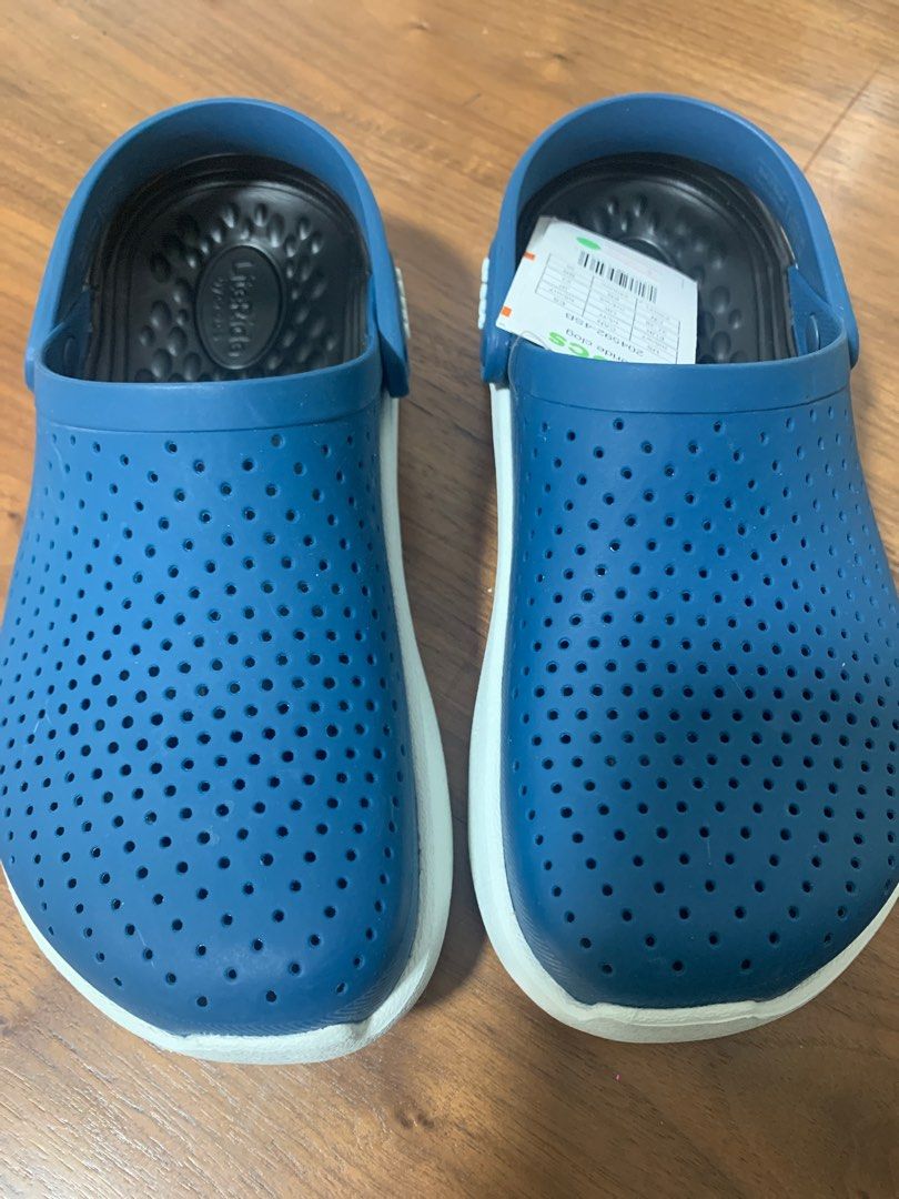 Brand new Crocs LiteRide Blue, Babies & Kids, Babies & Kids Fashion on ...